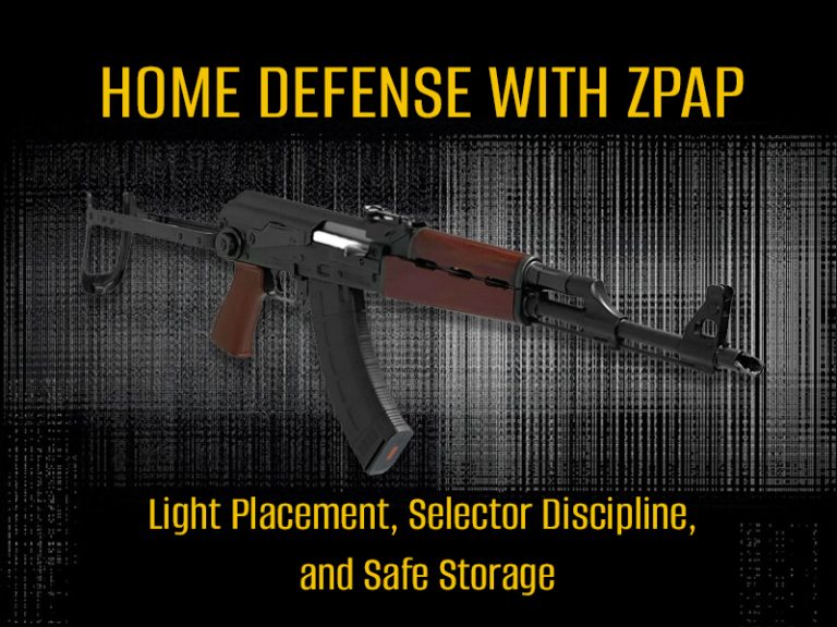 Home Defense With a ZPAP - Zastava Arms USA